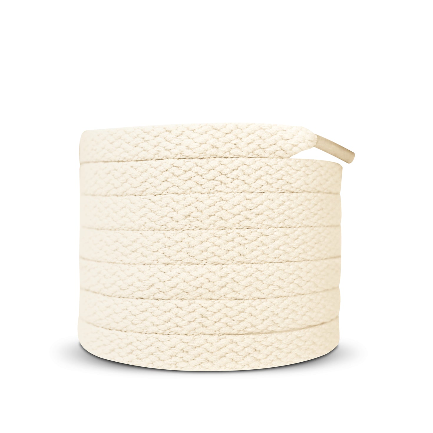 Jordan 1 Laces Basics Flat Thin - Vintage Cream Laces Jordan 1 – Slickies