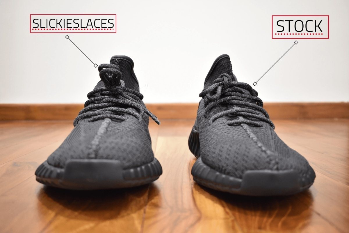 Yeezy Laces 3M Reflective Rope Laces V2 - Black Laces for Yeezy Boost ...