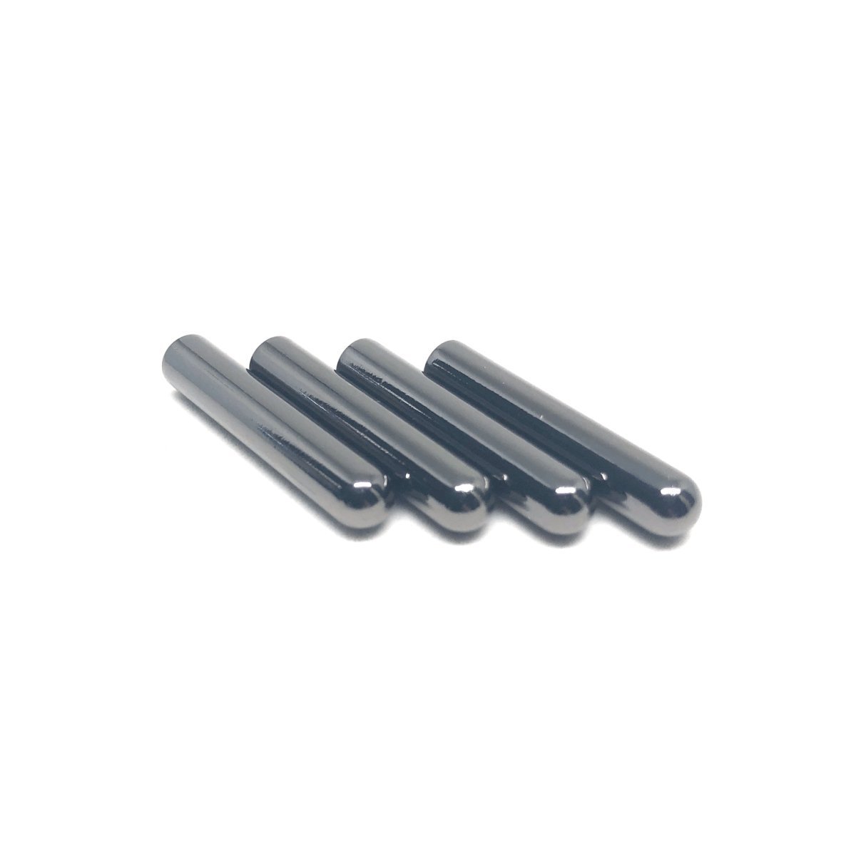 Metal Aglets Removable Tips - Gunmetal Black – Slickies