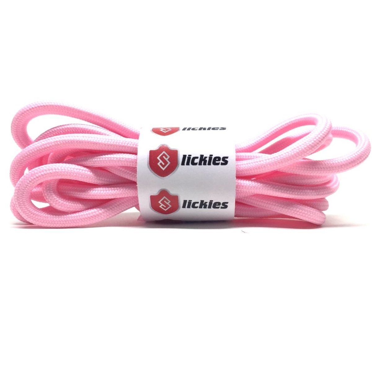 SHOP Basics Rope Laces in Pastel Pink Laces - Slickies Laces
