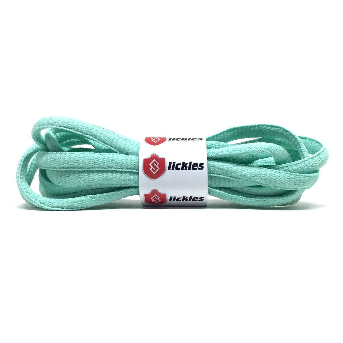 BASICS Oval Laces - Mint Green Laces · Slickies