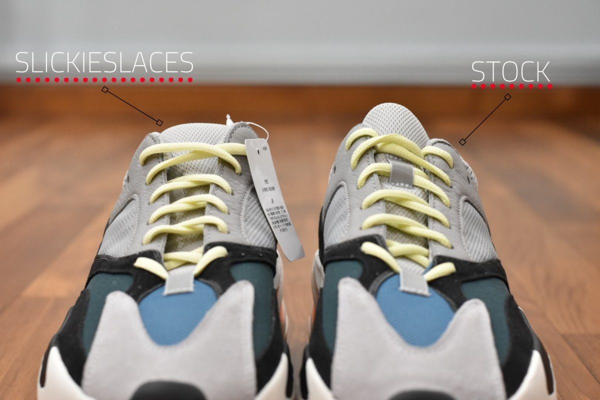Yeezy 700 Laces Oval Laces - Waverunner Yellow Laces – Slickies
